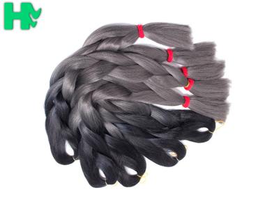 Cina I capelli sintetici di colore di Kanekalon Ombre collegano le grandi azione dei capelli enormi dell'intrecciatura in vendita