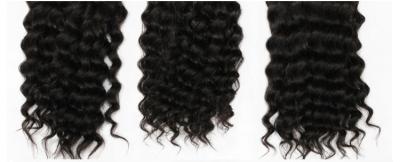 China Nature Black Color Deep Curl Brazilian Human Hair Extension for Bulk Hair Weave for sale