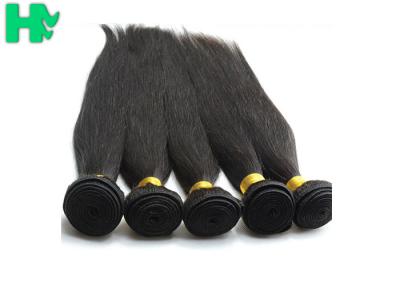 Cina Estensioni diritte seriche dei capelli umani, capelli brasiliani vergini non trattati 100 in vendita