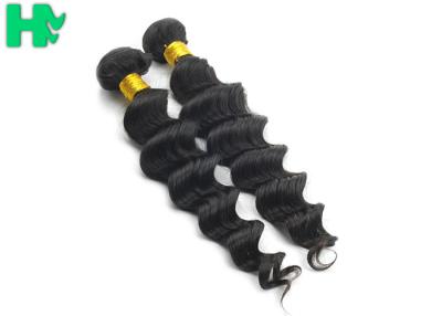 Cina Classifichi la trama profonda dei capelli umani di Remy Wave 100% di estensioni naturali brasiliane dei capelli umani 7A in vendita
