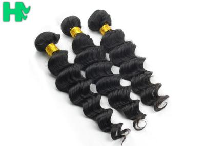 Cina Classifichi la trama profonda dei capelli umani di Remy Wave 100% di estensioni naturali brasiliane dei capelli umani 7A in vendita