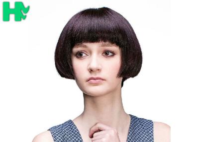 Brevi parrucche increspate termoresistenti sintetiche di Bob con la lunghezza a 8 pollici di colpi