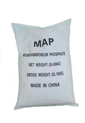 China 12-61-0 MAP Mono Ammonium Phosphate Fire Prevention Agent For Fabric Timber And Paper for sale