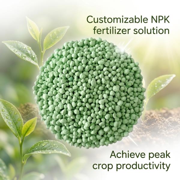 Quality High Nitrogen Content Compound NPK Granular Fertilizer Customization for sale