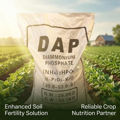 China PH7.8-8.2 DAP Diammonium Phosphate 98.0% 7783-28-0 25kg Per Bag for sale