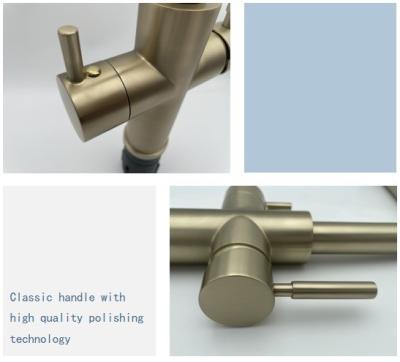 China Contemporary Style Reverse Osmosis Water Filter Tap Faucet for Hot and Cold Water Mixing for sale