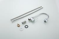 China Modern 2 Function Pull Down Kitchen Faucet with Ceramic Valve Core and Brass Material for sale