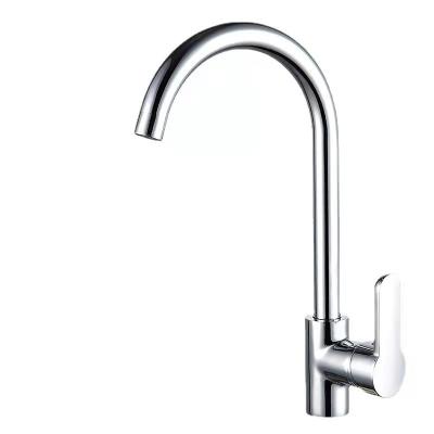 China 360 Degree Rotating Single Lever Kitchen Water Taps with Hot and Cold Mixer Function for sale