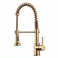 China Modern Kitchen Designs Customized Color Brass Basin Pull Down Black Kitchen Faucets for sale