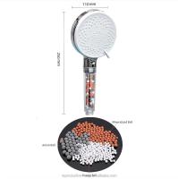 China 5 Function Eco-Friendly Spraying Filterable Shower Head Eco-Friendly Functionality for sale