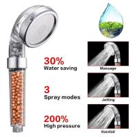 China Revamp Your Showering Experience with High Pressure Filter Stone Handheld Shower Head for sale