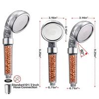 China Revamp Your Showering Experience with High Pressure Filter Stone Handheld Shower Head for sale