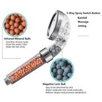 China Revamp Your Showering Experience with High Pressure Filter Stone Handheld Shower Head for sale