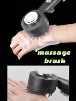 China Modern Design ABS Plastic Shower Head with Rainfall and Removable Handheld Function for sale