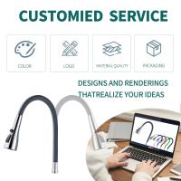 China 2 Mpa Nominal Pressure Pull Out Kitchen Sink Tap with Single Handle for sale