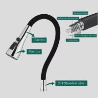 China 2 Mpa Nominal Pressure Pull Out Kitchen Sink Tap with Single Handle for sale