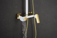 China Rainfull Function Concealed Brass Thermostatic Shower System Set with Chrome Finish for sale