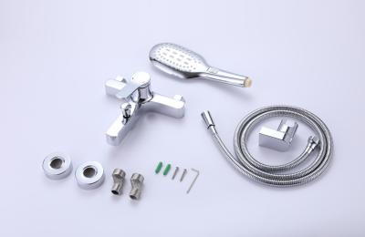 China Modern Design Style Shower Faucet Bathroom Shower Set with Exposed B S Faucet Feature for sale
