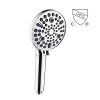 China Stone Filtered 9 Spray Water Function Adjustable Hand Held Shower Head for Water Saving for sale