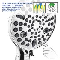 China Stone Filtered 9 Spray Water Function Adjustable Hand Held Shower Head for Water Saving for sale