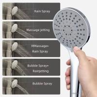 China Single-function Handheld Pressurized Electroplating Shower Head for Exposed B S Faucet for sale