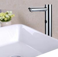 China Consumption Hardware Bathroom Sensor Faucet with Brass Valve Core for sale