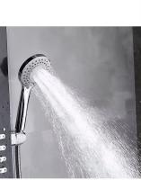 China LED Bathroom Shower Set with Stainless Steel Multi Function Shower Tower Panel System for sale
