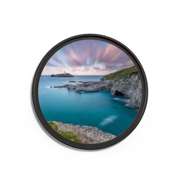 Quality Low Color Shift ND64 Filter 6 Stops Light Reduction Filter With Multi Layer Nano Coating for sale