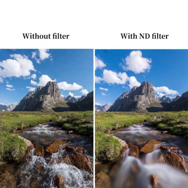 Quality Low Color Shift ND64 Filter 6 Stops Light Reduction Filter With Multi Layer Nano for sale