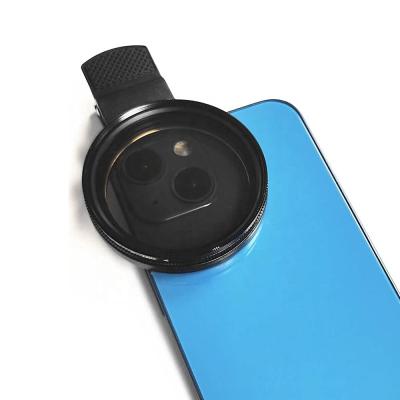 China 52mm Clip On CPL Filter HD Cell Phone Polarizing Filter For Smartphone Photography for sale