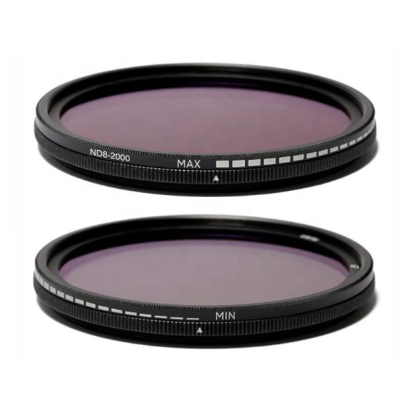 Quality 37mm - 82mm ND Variable Filter ND8-2000 Filters For DSLR Camera for sale