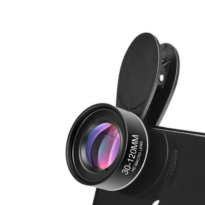 China OEM ODM Phone Camera Lens Master Macro Lens With 30-120mm Lens Distance for sale