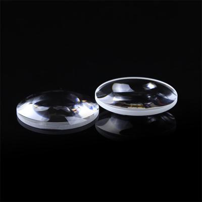China UV Quartz Plano Convex Lenses AR Coating Optical Instrument Lens With 75.0mm Focal Length for sale