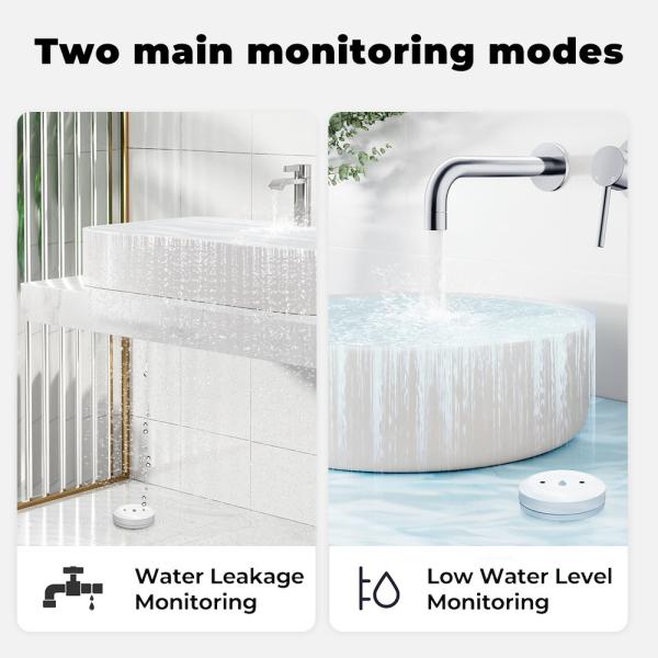 Quality Zigbee Water leakage sensor Linkage Alarm App Water Leak Detector Tuya Zigbee for sale
