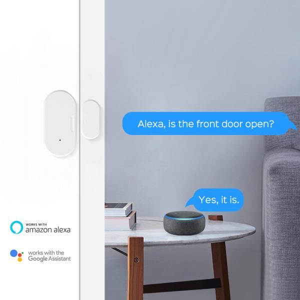 Quality Tuya Smart zigbee Door Sensor+Light Sensor Illuminance Brightness Detector for sale
