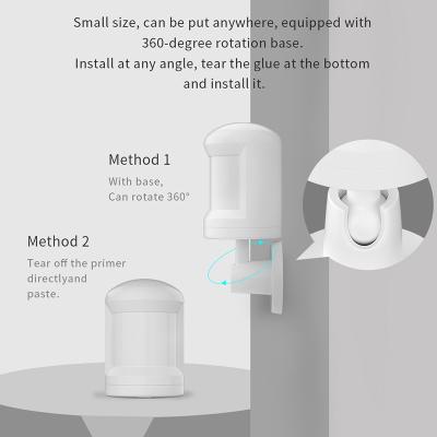 China Zigbee PIR Motion Sensor Wireless Home Security System Tuya Zigbee 3.0 Smart Home Smart Life APP Detector Sensor for sale