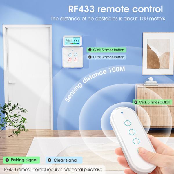Quality Tuya WiFi Touch Wall Switch Type C, EU Standard, RF433, 110-240V, with Timer and for sale