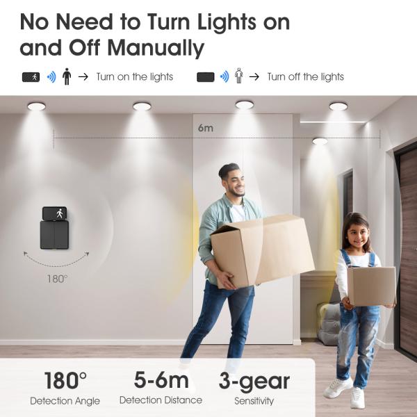Quality WiFi Human Presence Sensor 24GHz with Tuya App Control, Breathing Light Design, for sale