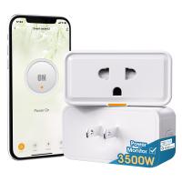 Quality Tuya Smart Plug 16A WiFi Socket with Timing Power Monitor and Alexa Google Home for sale