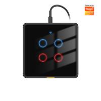 Quality Tuya WiFi Touch Wall Switch Type C, EU Standard, RF433, 110-240V, with Timer and Voice Control, Compatible with Alexa and Google Home for Smart Home Lighting for sale