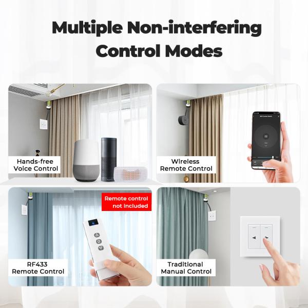Quality SMATRUL Tuya WiFi RF433 Smart Curtain Switch Module,Designed for Electric Roller for sale