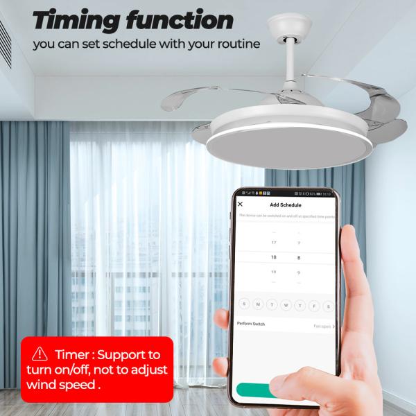 Quality SMATRUL Tuya WiFi Smart Fan Speed Regulation DIY Mini Switch Module Remote for sale
