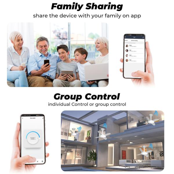 Quality SMATRUL Tuya WiFi Smart Fan Speed Regulation DIY Mini Switch Module Remote for sale