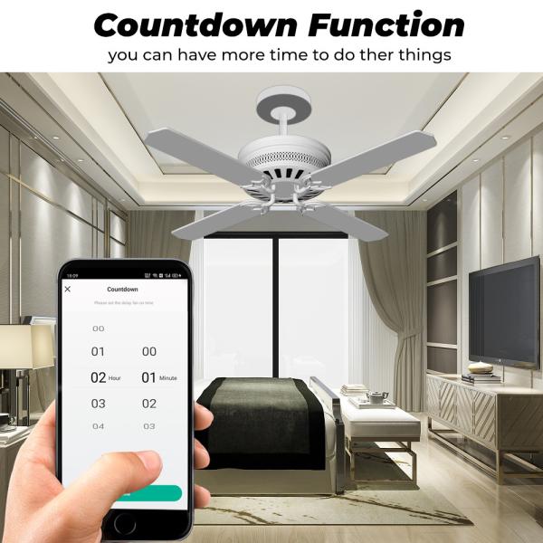 Quality SMATRUL Tuya WiFi Smart Fan Speed Regulation DIY Mini Switch Module Remote for sale