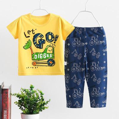 Cina L'attrezzatura dei bambini mette i bambini del cotone la stampa del boutique che mette il vestito puro del cotone dei bambini in vendita