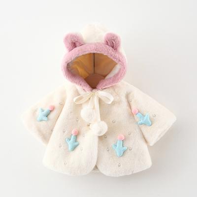 Cina Il capo incappucciato rosso dell'inverno pesante delle ragazze dei bambini svegli ricopre il piccolo cappello delle orecchie in vendita