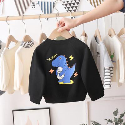Cina Rivestimento stampato animale del bambino del cappotto della stampa del fumetto dell'abbigliamento dei bambini del cotone dell'abito dei bambini in vendita