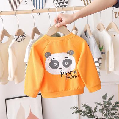 Cina Rivestimento stampato animale del bambino del cappotto della stampa del fumetto dell'abbigliamento dei bambini del cotone dell'abito dei bambini in vendita