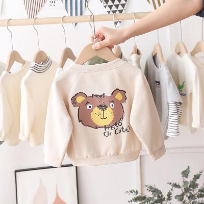 Cina Rivestimento stampato animale del bambino del cappotto della stampa del fumetto dell'abbigliamento dei bambini del cotone dell'abito dei bambini in vendita