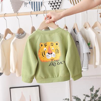 Cina Rivestimento stampato animale del bambino del cappotto della stampa del fumetto dell'abbigliamento dei bambini del cotone dell'abito dei bambini in vendita